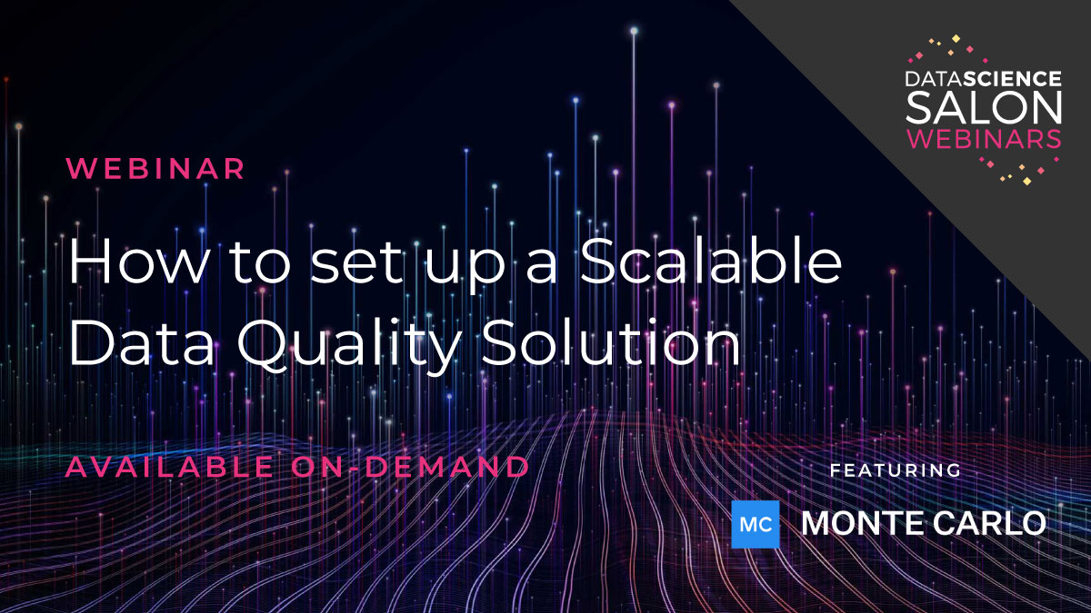 How to set up a Scalable Data Quality Solution